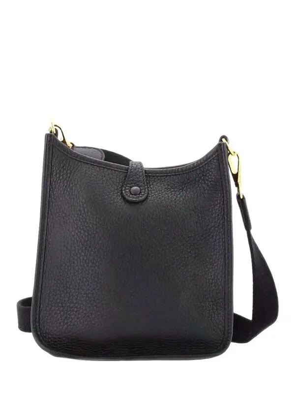 Hermès Evelyne Bag Gen Iii Clemence Tpm Crossbody Bag - Black