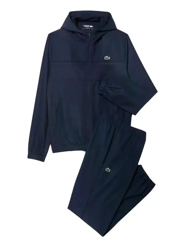 Lacoste Logo-patch Zip-up Tracksuit - Blue