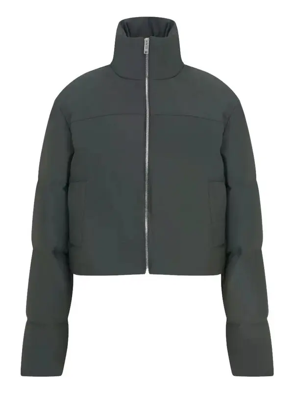 MEGUSTA Water-repellent Cropped Jacket - Grey