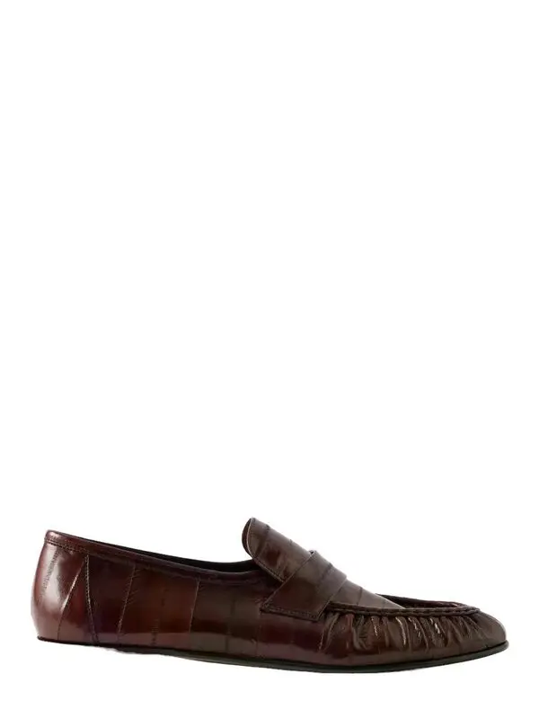 THE ROW Soft Loafers - Brown
