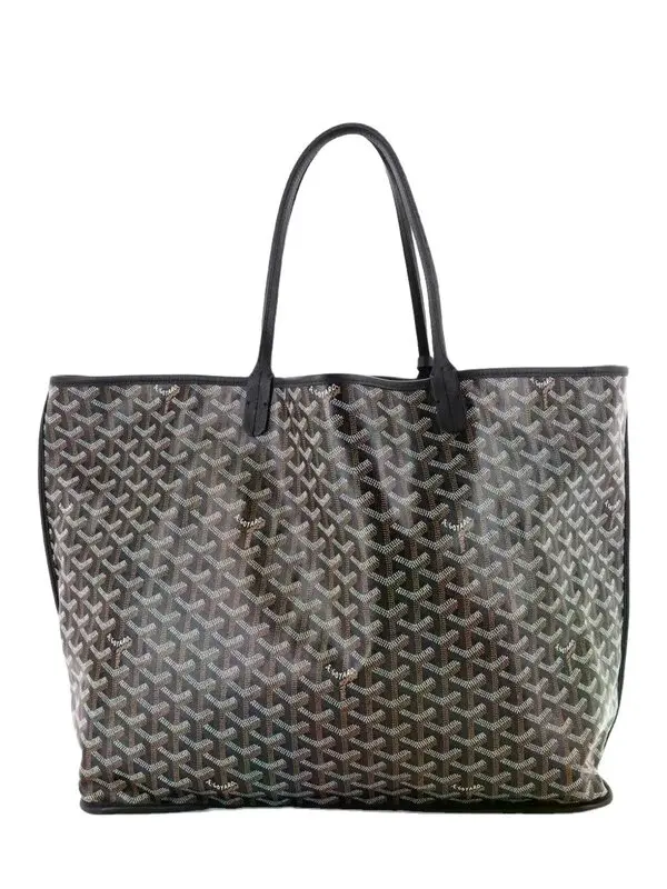Goyard Anjou Reversible Coated Canvas Gm Tote Bag - Black