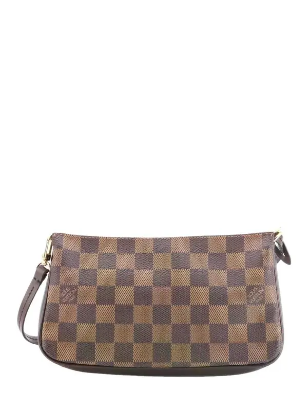 LOUIS VUITTON Navona Pochette Accessoires Damier Clutch Bag - Brown
