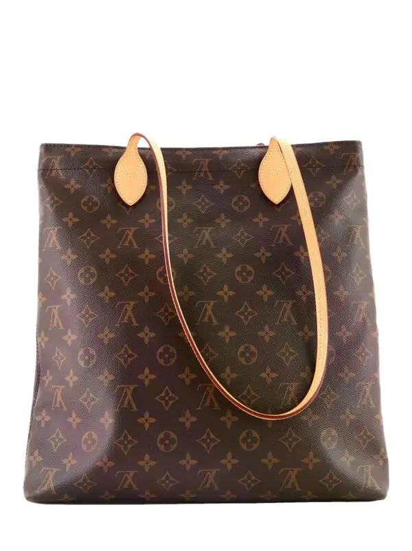 LOUIS VUITTON Carry It Monogram Canvas Tote Bag - Brown