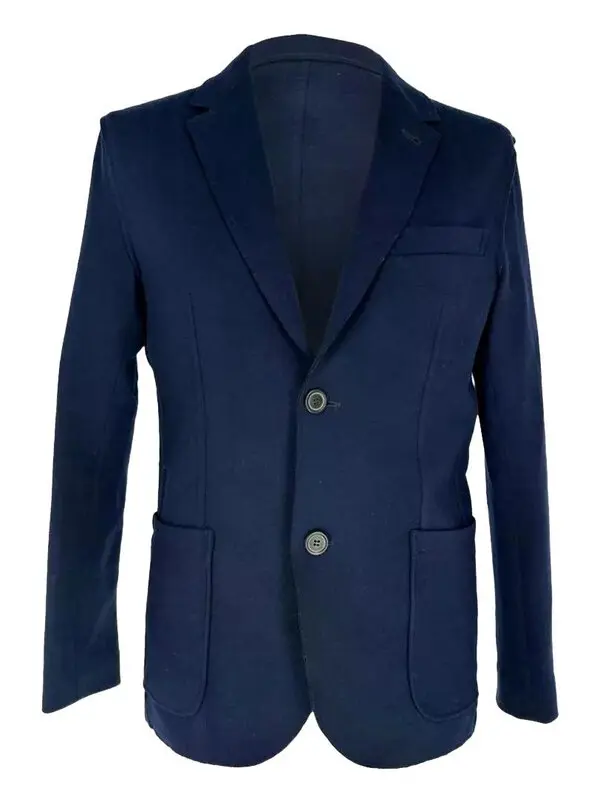 LANVIN Single-breasted Pocket Blazer - Blue