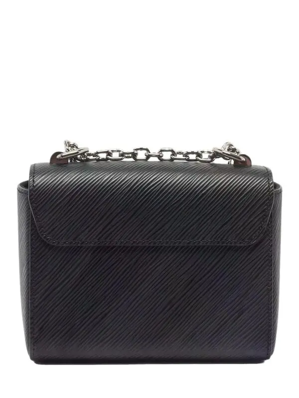 LOUIS VUITTON 2020 Twist Mini Leather Shoulder Bag - Black