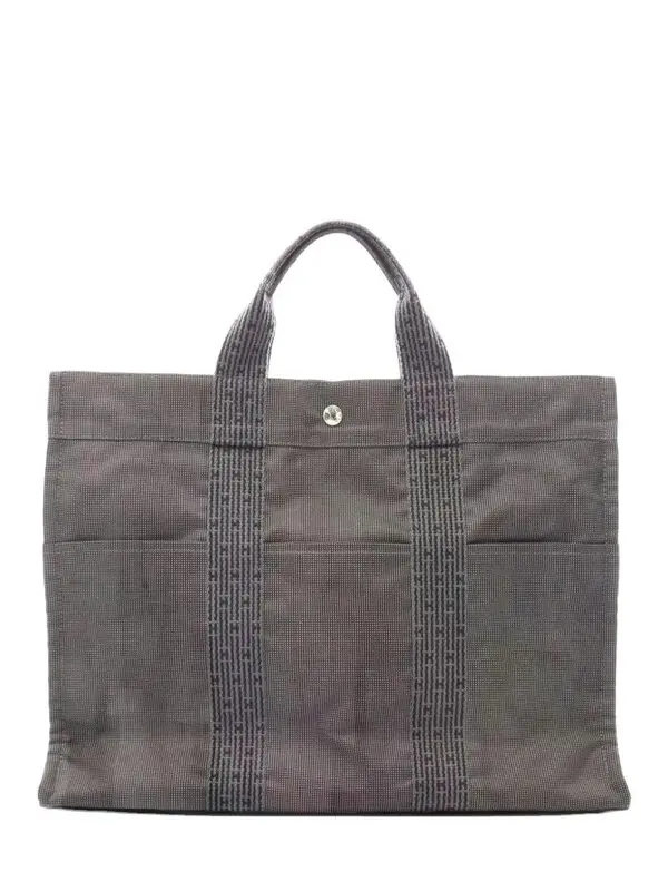 Hermès 2000s Mm Yale Line Tote Bag - Grey
