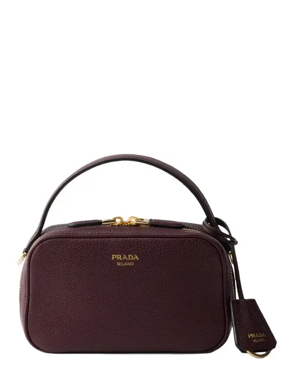 Prada Odette Leather Mini-bag - Red