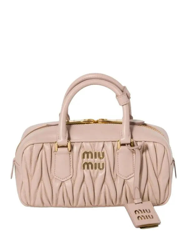 Miu Miu Arcadie Regular Leather Handbag - Multicolor