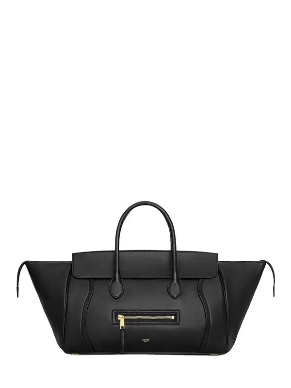 Celine Luggage Medium Leather Tote - Multicolor