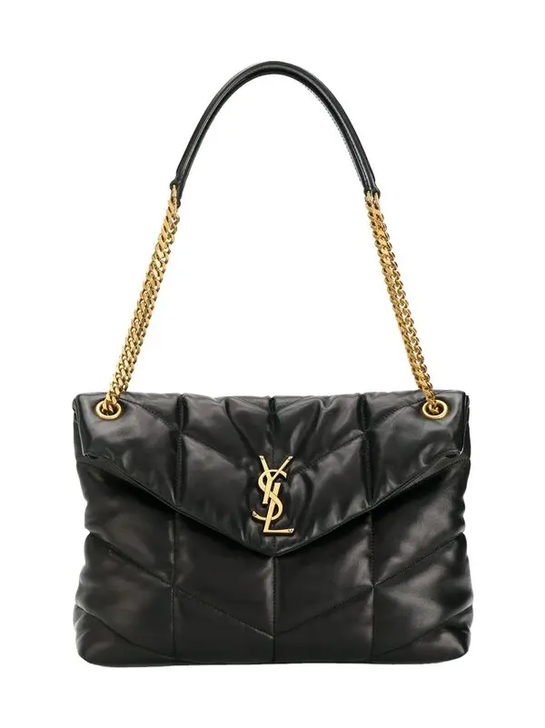 Saint Laurent Puffer Medium Leather Shoulder Bag - Multicolor