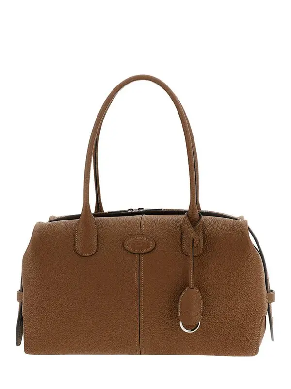TOD'S Large Leather Boston Bag - Multicolor