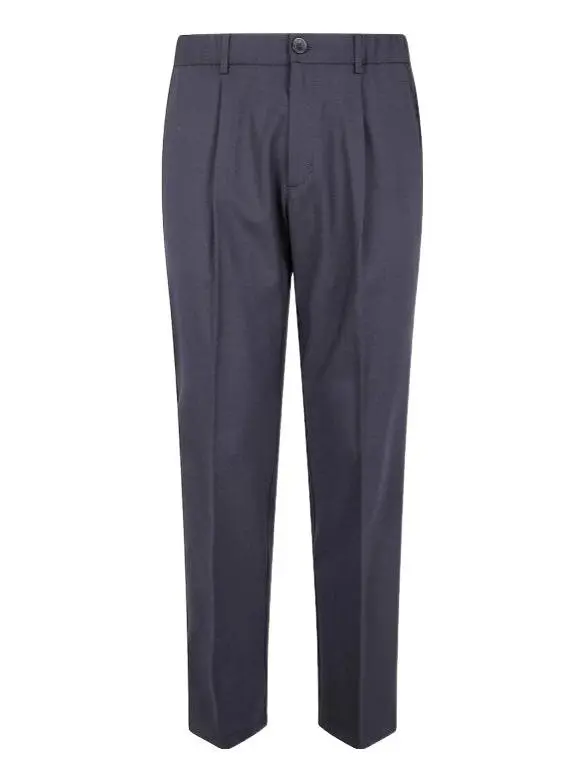 Herno Logo Casual Pants - Grey