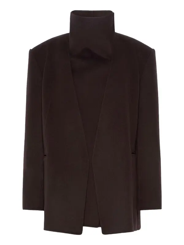 Sportmax Manna Oversized Coats - Coffee