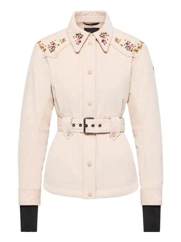 Moncler Olonne Insulated Ski Shirt Jacket - Light Beige