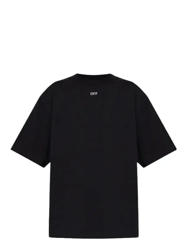 Off-White Short-sleeved T-shirt - Black