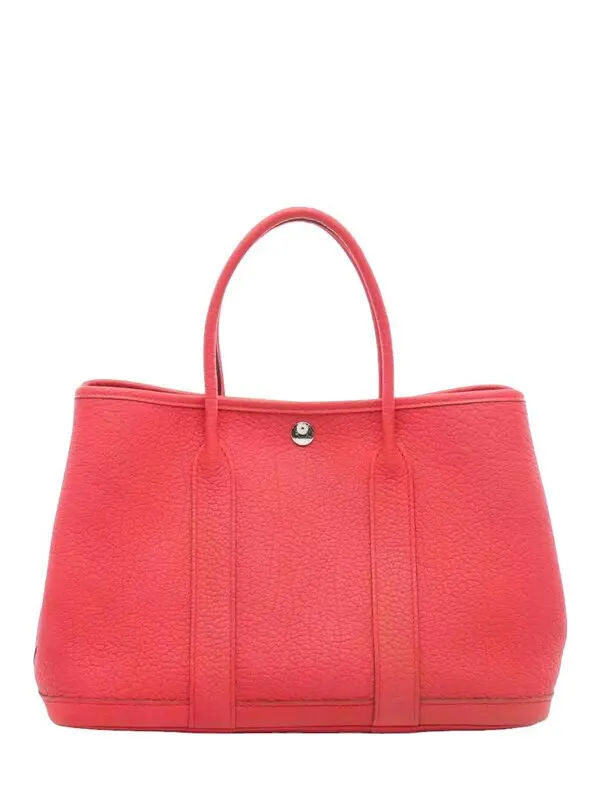 Hermès 2015 Tpm Garden Party Tote Bag - Red