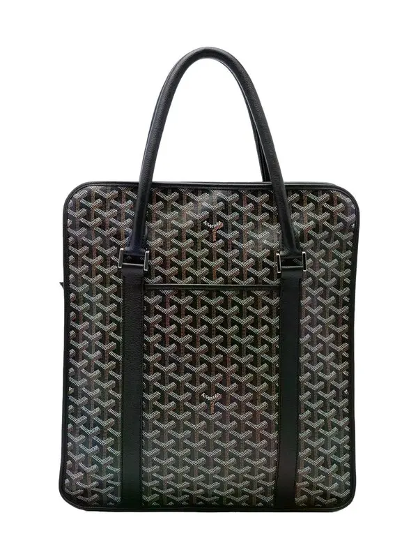 Goyard 2000-2026 Goyardine Bourgogne Tote Bag - Black