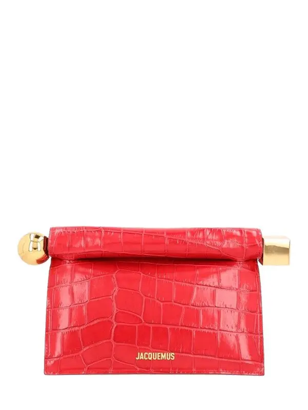 Jacquemus Rond Carré Bag - Red