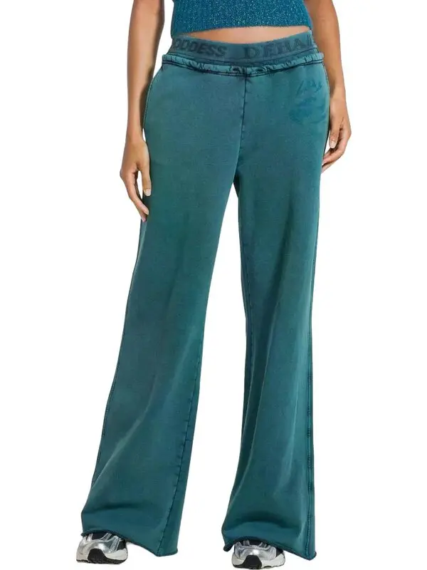 DEHA Logo-waistband Track Pants - Blue