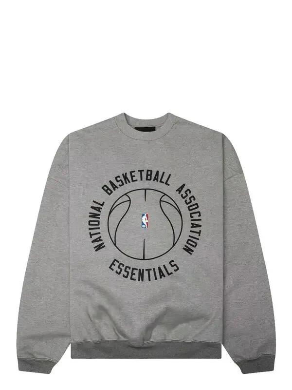 Fear Of God Nba X Barkley Hendricks Logo-print Sweater - Grey