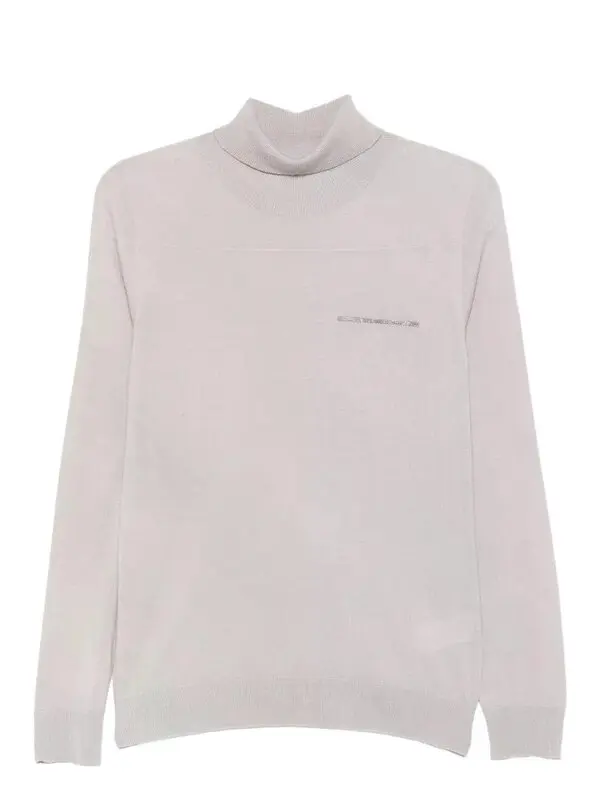 Peserico Monili-trim Roll-neck Sweater - Neutrals