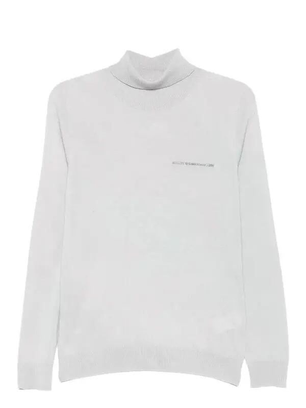 Peserico Monili-trim Roll-neck Sweater - Neutrals