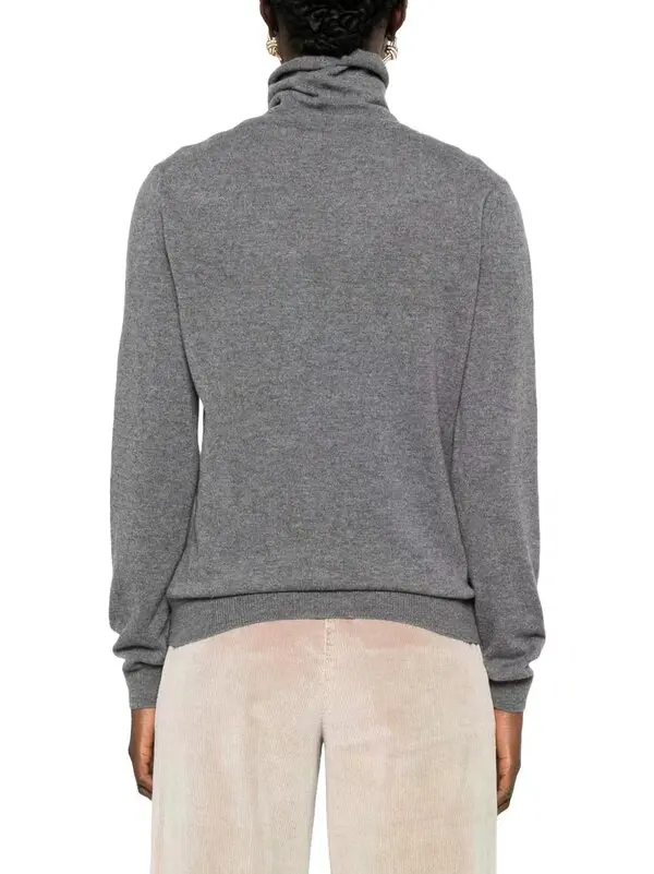 Peserico Roll-neck Sweater - Grey