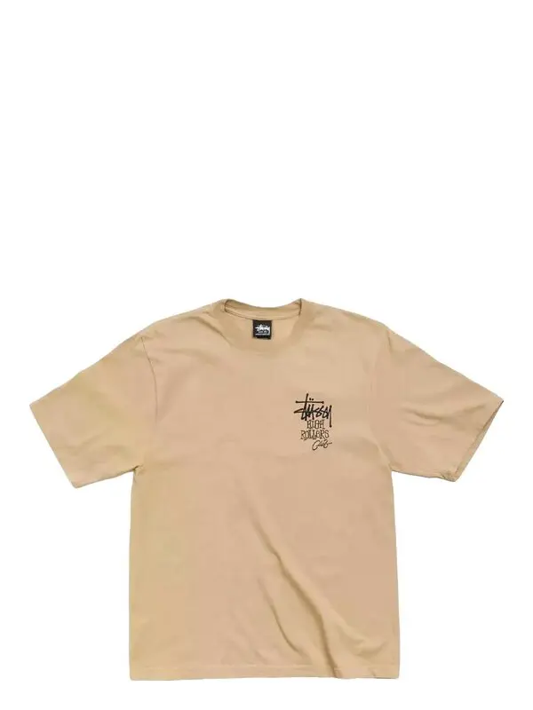 StÜssy High Rollers Logo-print T-shirt - Neutrals