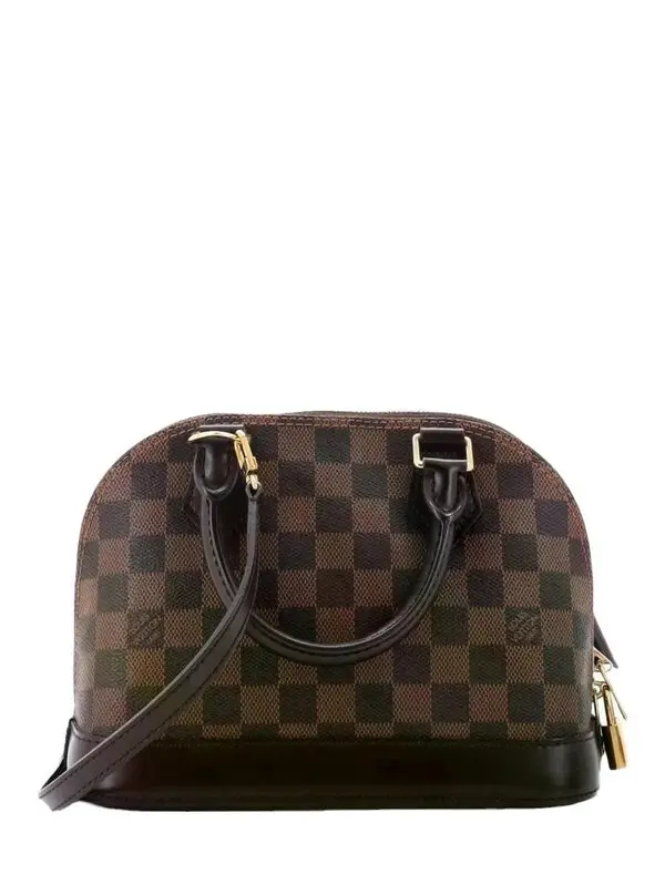 LOUIS VUITTON Alma Handbag Damier Bb Shoulder Bag - Brown