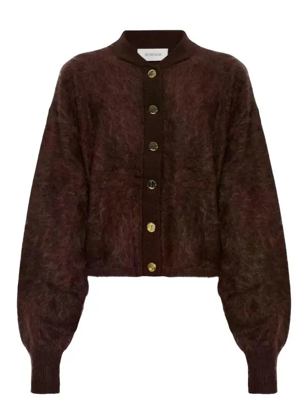 Sportmax Galli Cashmere Cardigan - Brown