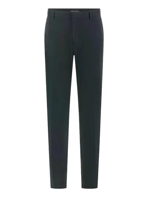Zegna Straight-leg Tailored Trousers - Blue