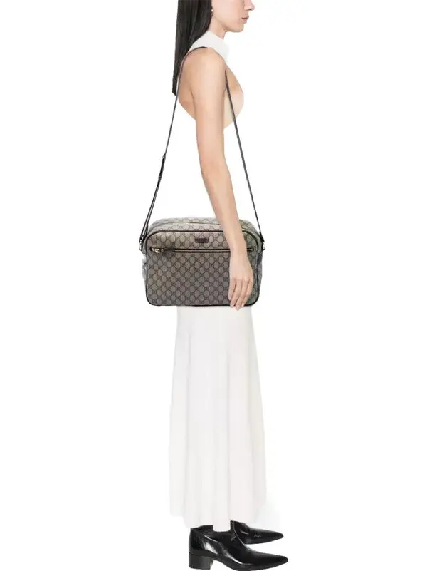 Gucci 2016-2026 Gg Supreme Crossbody Bag - Neutrals