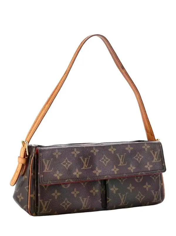 LOUIS VUITTON Viva Cite Handbag Monogram Canvas Mm Shoulder Bag - Brown