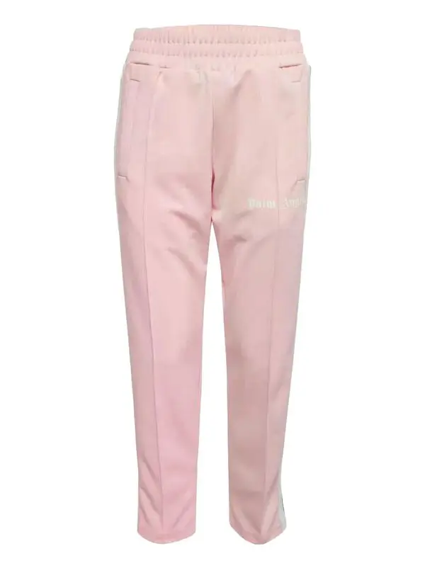 Palm Angels Logo-print Striped Track Pants - Pink