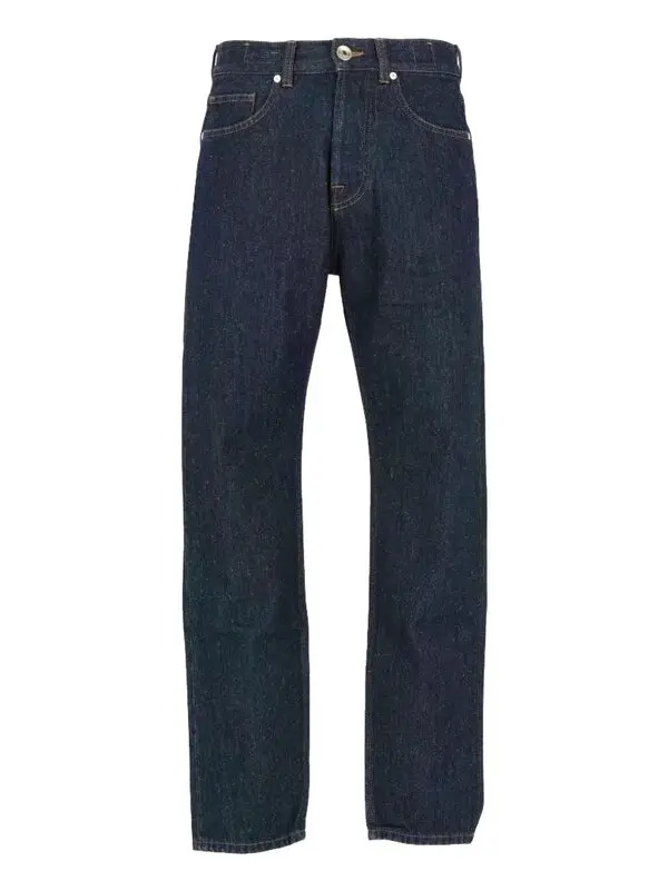 Eleventy Straight-leg Five-pocket Jeans - Blue