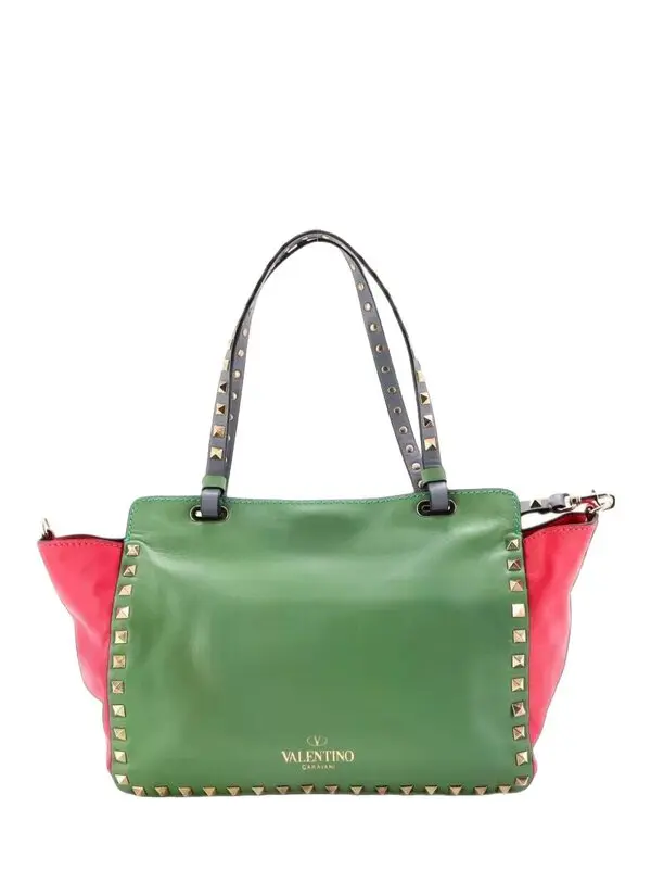 Valentino Garavani Rockstud Soft Leather Small Tote Bag - Multicolour