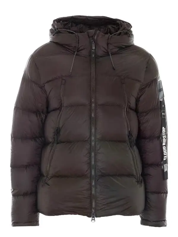 OUTHERE Cloud Ripstop Quilted Jacket - Brown