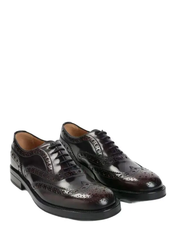 Church's Brogue-detail Leather Oxford Shoes - Brown