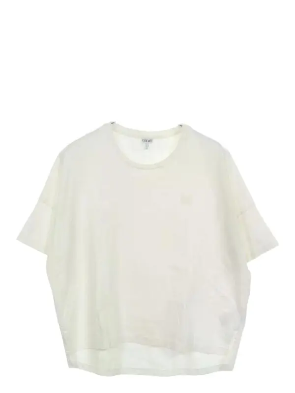 Loewe 2000s Anagram Oversize T-shirt - White