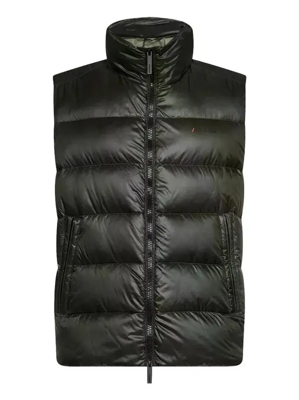 AFTER/LABEL Kirovsk Quilted Gilet - Black