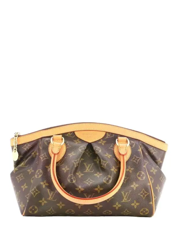 LOUIS VUITTON Tivoli Handbag Monogram Canvas Pm Satchel - Brown