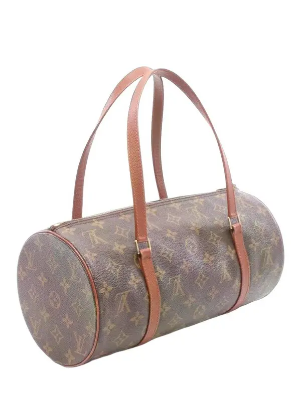 LOUIS VUITTON 1999 30 Monogram Papillon Tote Bag - Brown