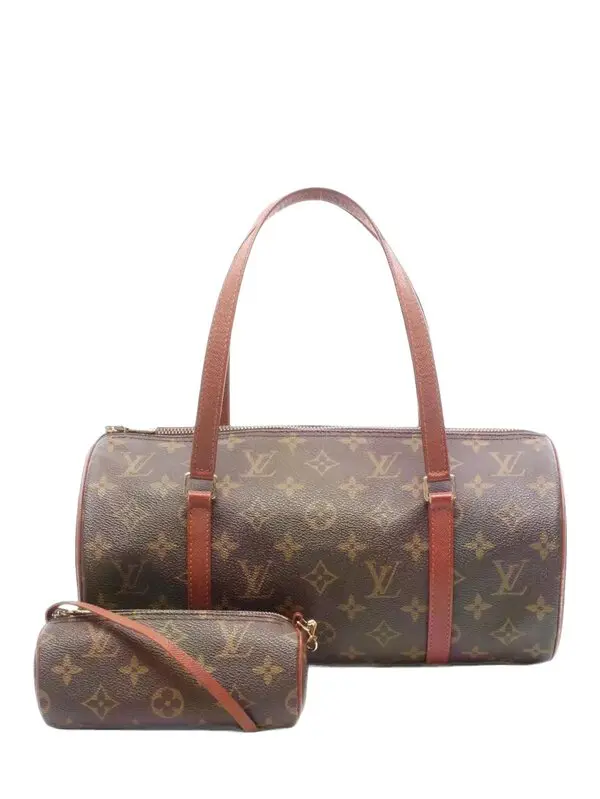 LOUIS VUITTON 1999 30 Monogram Papillon Tote Bag - Brown