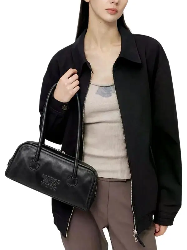 MARGESHERWOOD Soft Boston Ew Shoulder Bag - Black