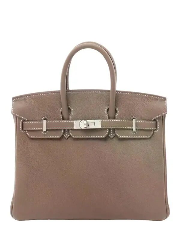 Hermès 25 Birkin Togo Tote Bag - Brown