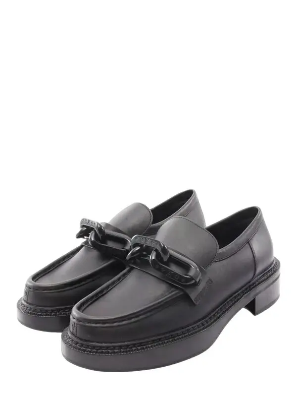 LOUIS VUITTON 2023 Academy Line Loafers - Black