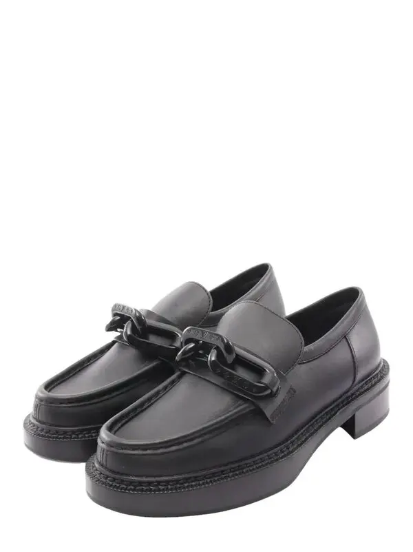 LOUIS VUITTON 2023 Academy Line Loafers - Black