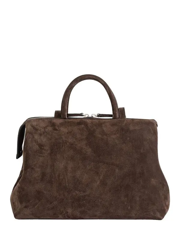 Marsèll 4 Dritta Suede Handbag With Four Handles - Dark