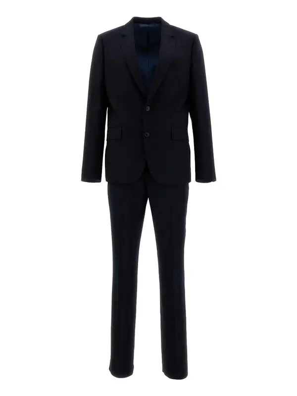 Paul Smith Tailored-fit Two-button Wool Twill Suit - Multicolor