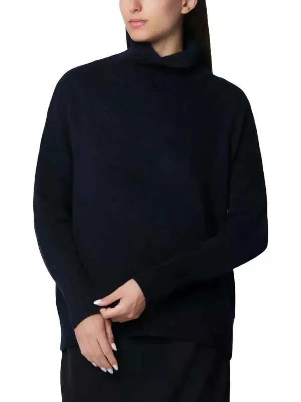 LISA YANG Heidi Roll-neck Sweater - Blue